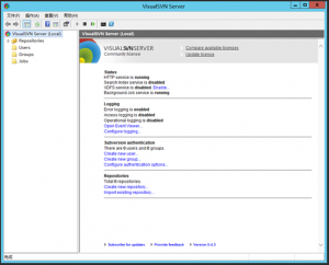 Windows系统svn版本管理工具VisualSVN-Server服务端安装和客户端TortoiseSVN使用教程